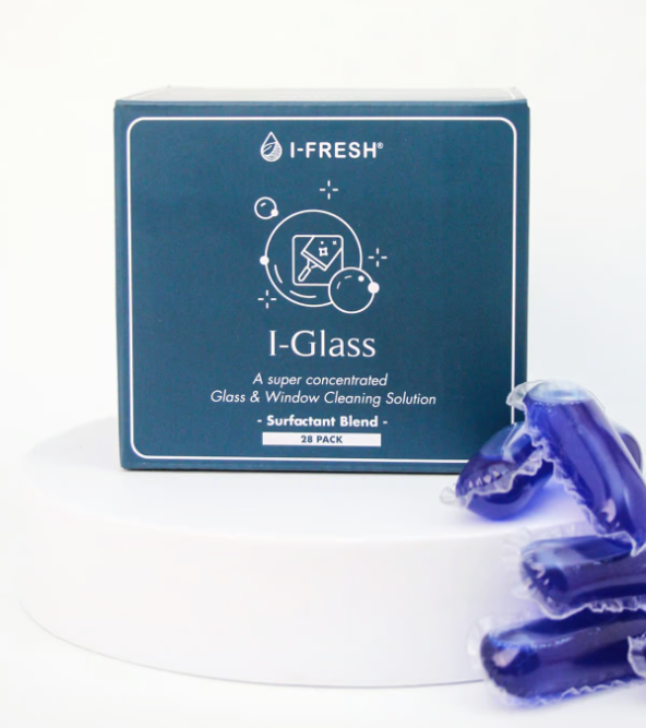 I - GLASS | Commercial Glass Cleaner | 28 or 84 Podz per pack – stellarchem