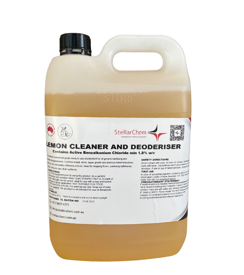 All Purpose Surface Cleaner & Multi Purpose Lemon Cleaner & Deodoriser ...