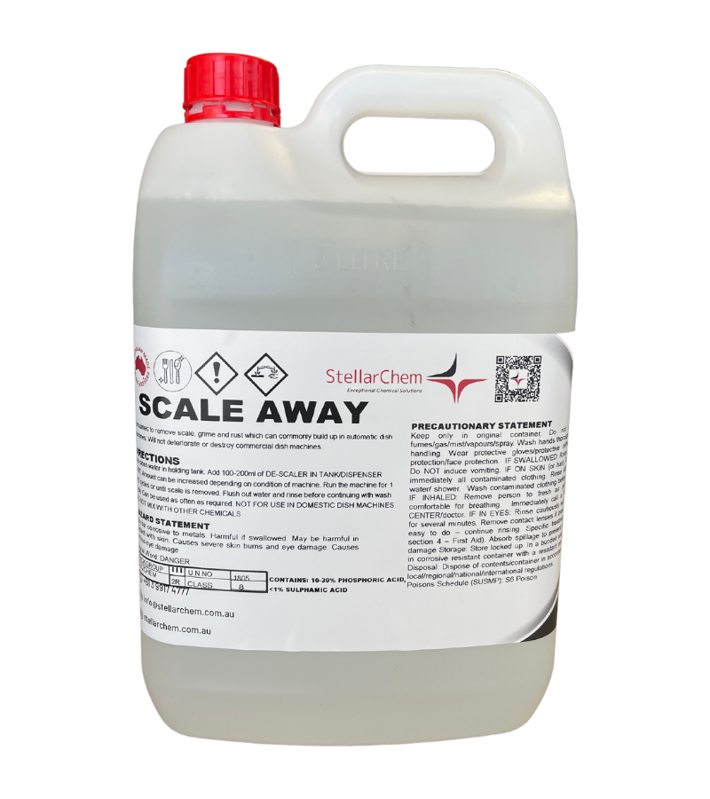 Commercial Dishwasher Cleaner & Dishwasher Descaler StellarChem WCISA5 ...